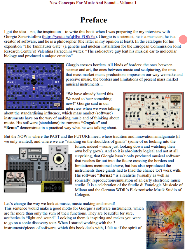 New Concepts For Music And Sound Volume 1 | dev.rofilm-media.net